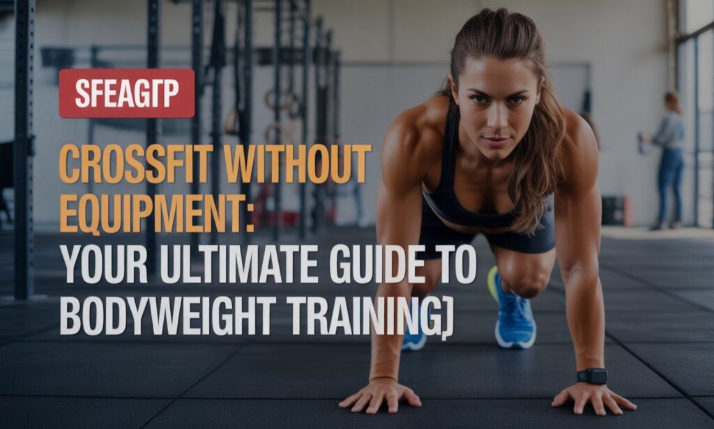 CrossFit Without Equipment: Your Ultimate Guide to Bodyweight Training ...